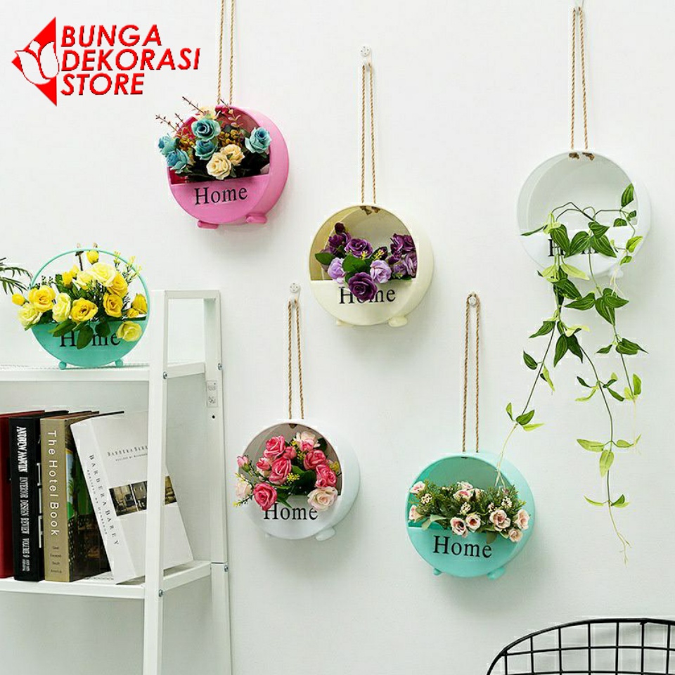 Jual COD POT BUNGA PLASTIK POT BUNGA HIASAN POT TANAMAN HIAS POT ...