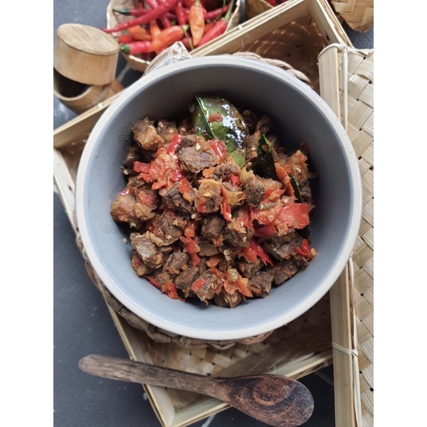 Jual Paru Rica-Rica Khas Makassar Sambal Volcano 250 gr | Shopee Indonesia