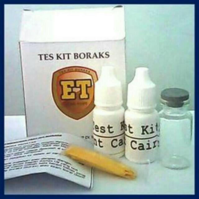 Jual Alat Uji / Test kit Boraks Tipe 1 Paling Populer Di Indonesia ...
