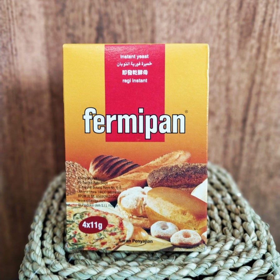 Jual Fermipan Ragi Instant Box (Sachet 11Gr x 4 PCS) | Shopee Indonesia