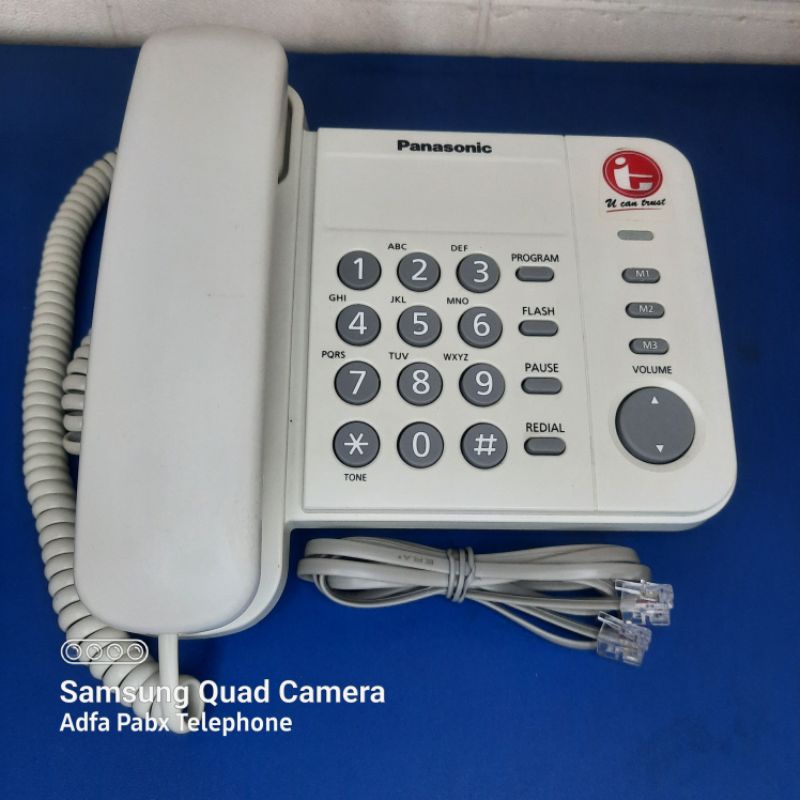 Jual Pesawat Telepon Rumah Indihome Panasonic KX-TS520 Second | Shopee Indonesia