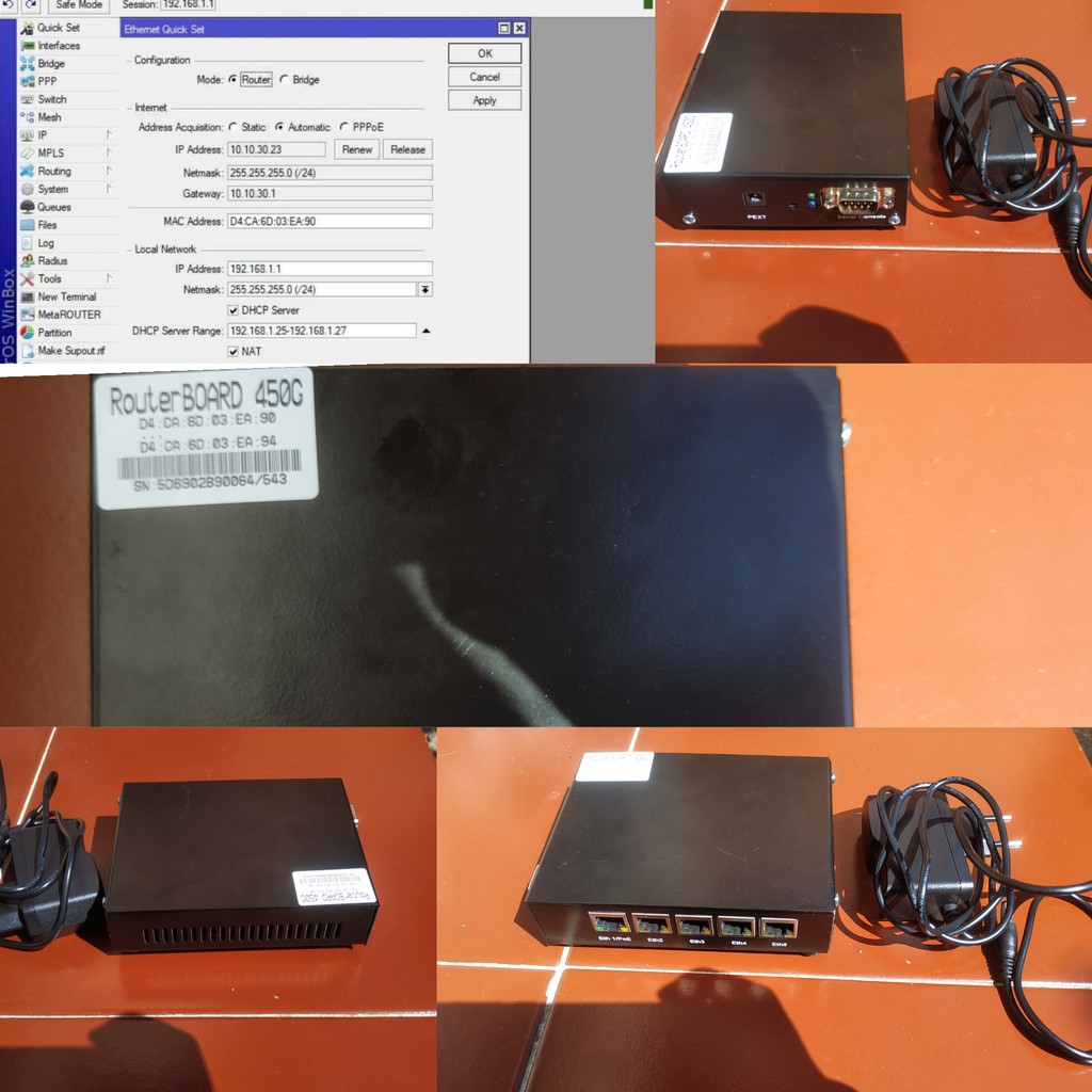 Jual Mikrotik RB450G | Shopee Indonesia