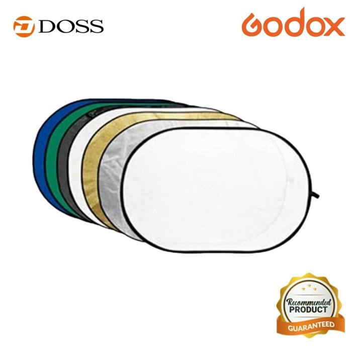 Jual GODOX 7 IN 1 COLLAPSIBLE REFLECTOR RFT-10 100 X 150CM | Shopee ...