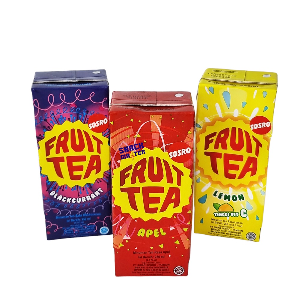 Jual Fruit Tea RTD Kotak - Netto 250mL | Shopee Indonesia