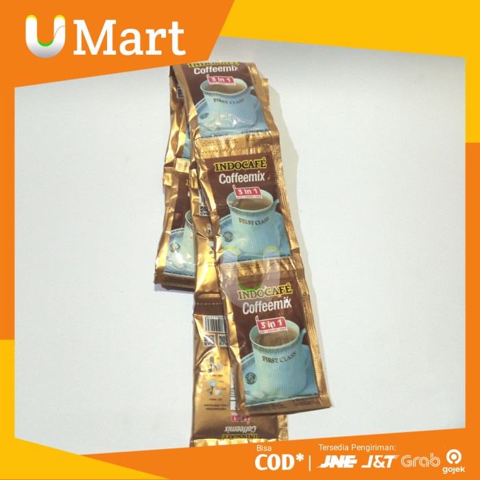 Jual U Mart - Kopi Indocafe Coffeemix 1 Renceng Kopimix | Shopee Indonesia