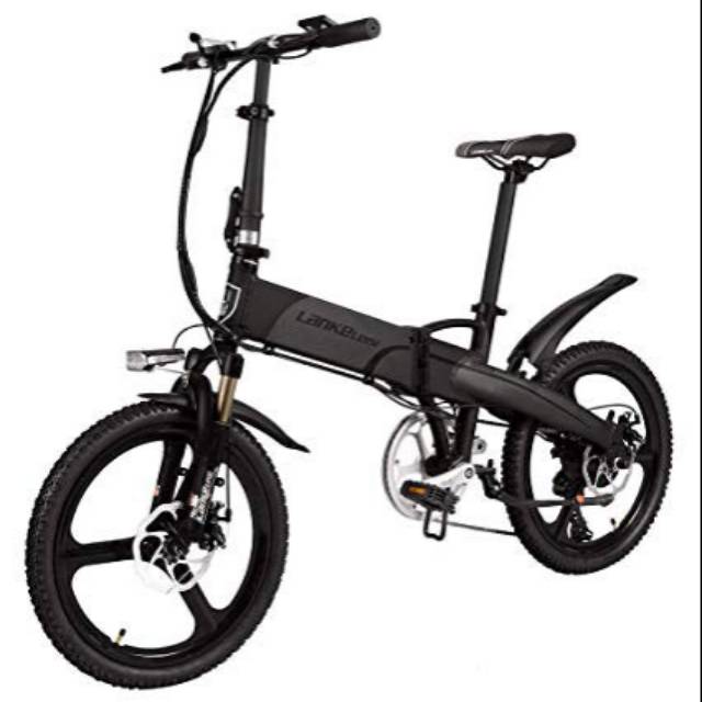 Jual Lankeleisi Sepeda Elektrik Lipat Smart Moped Luxury Edition 48V 10 ...