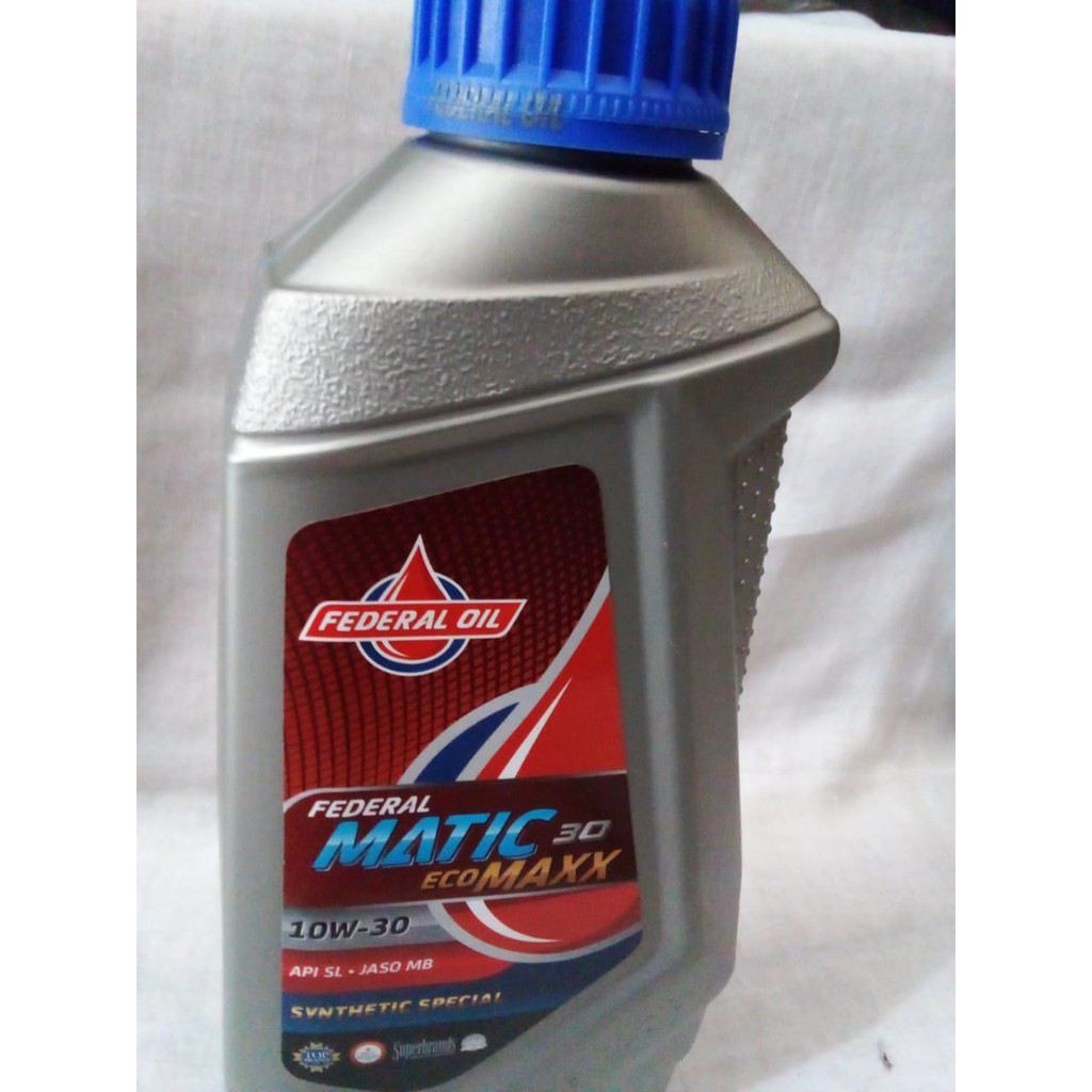 Jual Oli Motor Federal Matic 30 Eco 800ML | Shopee Indonesia