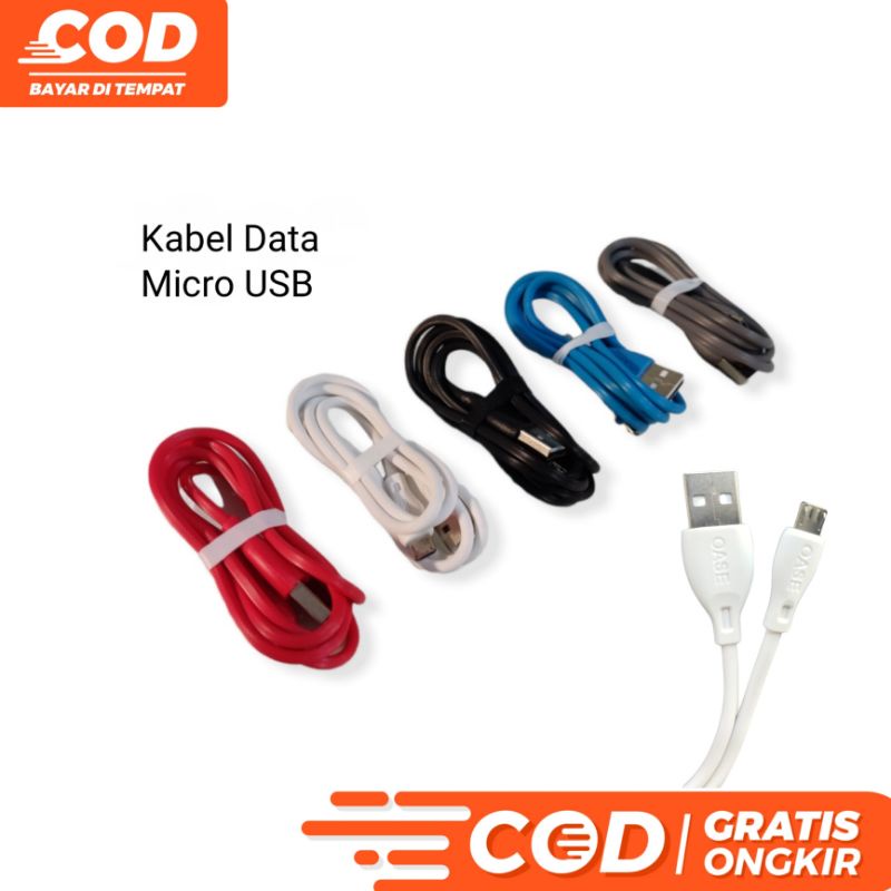 Jual [COD] kabel Data Micro USB Cable Data For Micro USB OASE M-G1 ...
