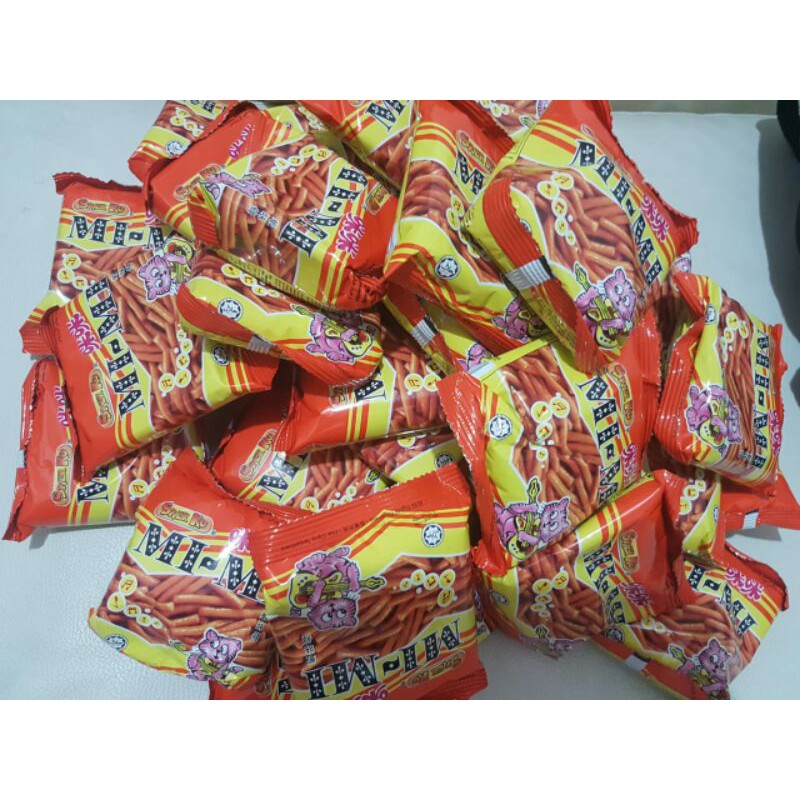 Jual Snack Mimi 30 Single Packs Rasa Udang Malaysia Halal | Shopee ...