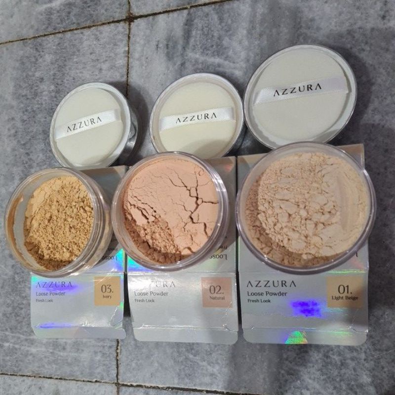 Jual AZZURA LOOSE POWDER | Shopee Indonesia