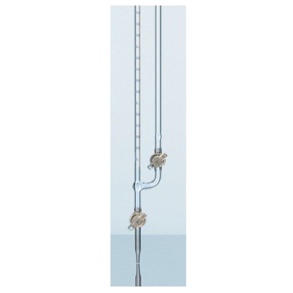 Jual MIKRO BURET 1mL Class AS Clear Glass Glass Stopcoak Micro Burette ...