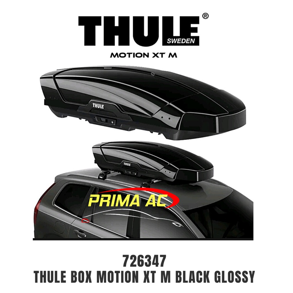 Jual THULE BOX MOTION XT M BLACK GLOSSY 400 Liter ORI THULE | Shopee ...