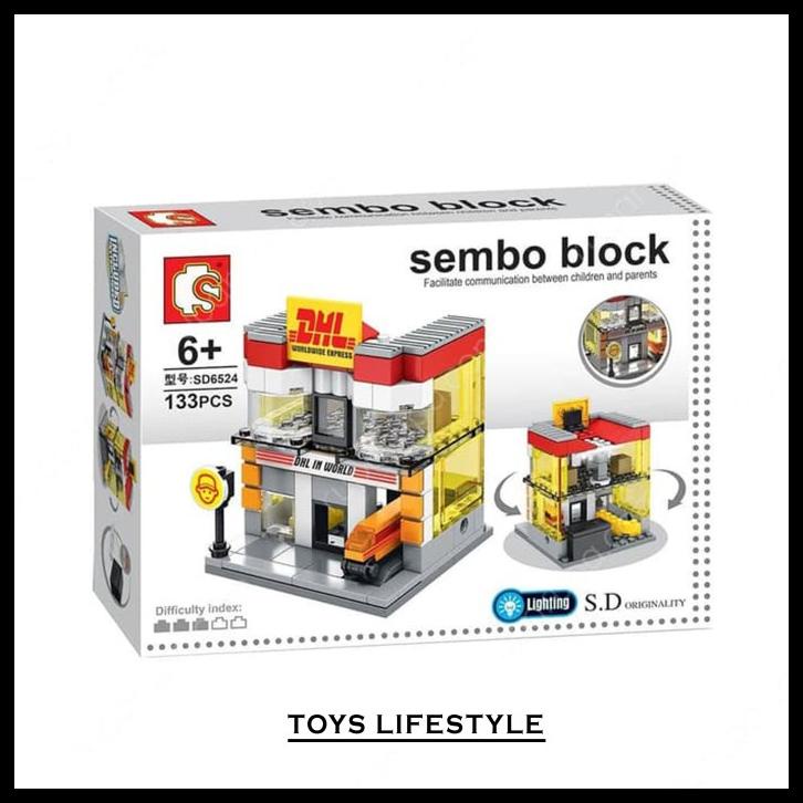 Jual Sembo Block Dhl - Mainan Edukasi Puzzle Balok Brick 133 Pcs ...