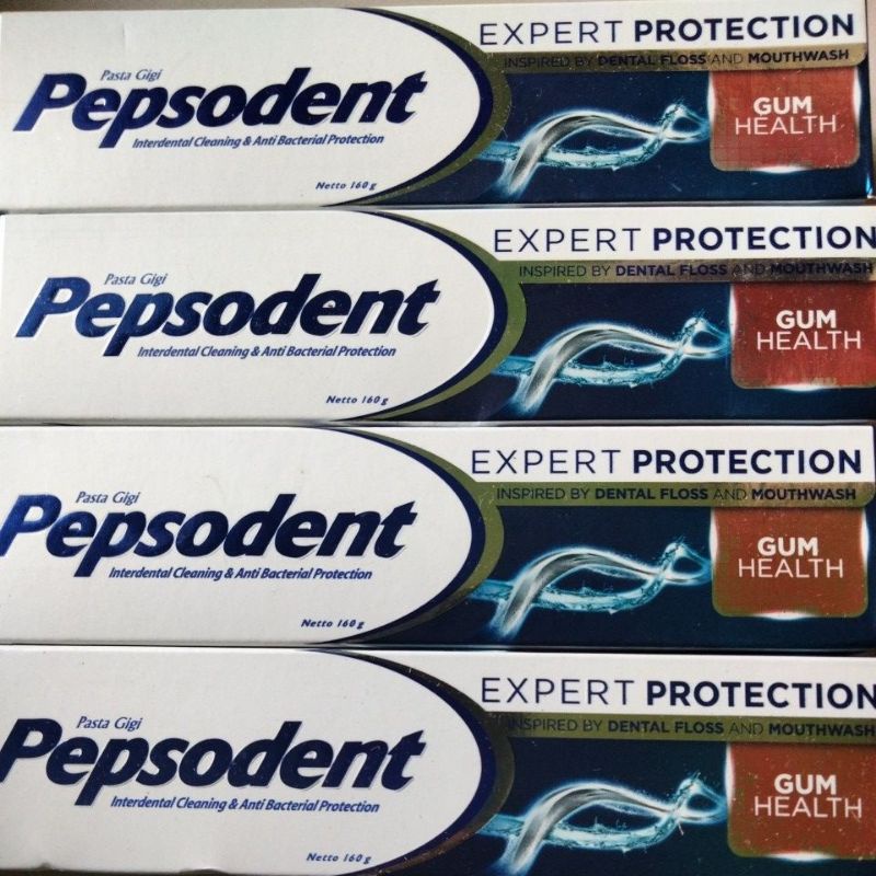 Jual pasta gigi pepsodent expert protection GUM HEALTH 160 g | Shopee ...