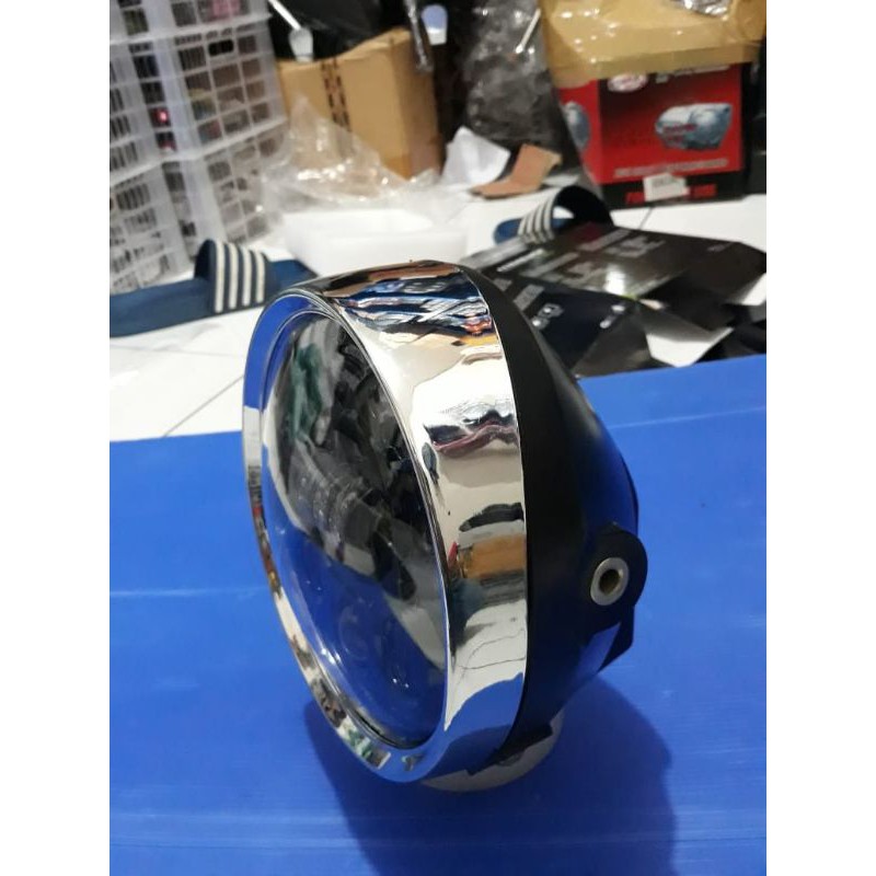 Jual LAMPU 19 LED 7 INCH KOTA PUTIH PLUS BATOK TIGER REVO | Shopee ...