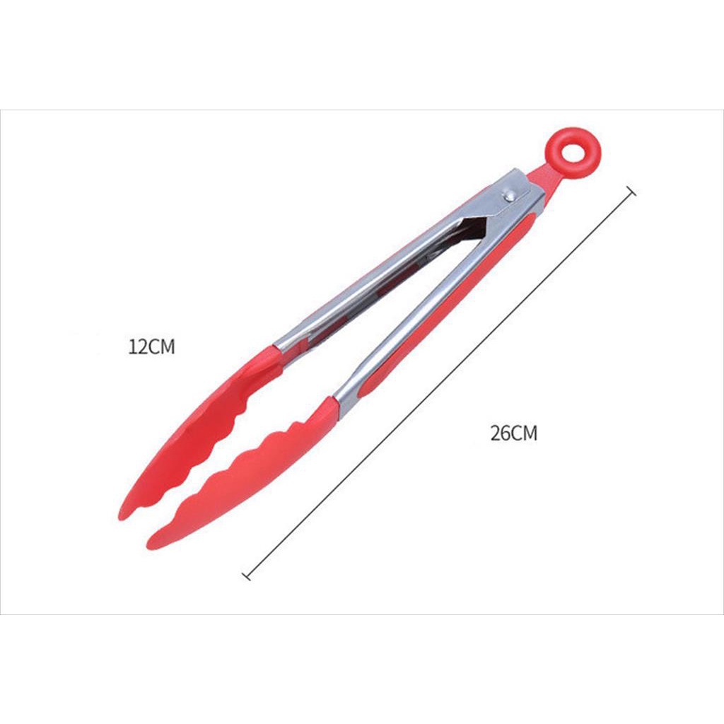 Jual [UNIK88] Penjepit Capit Makanan Kue Gorengan Dapur Tongs Plastik ...