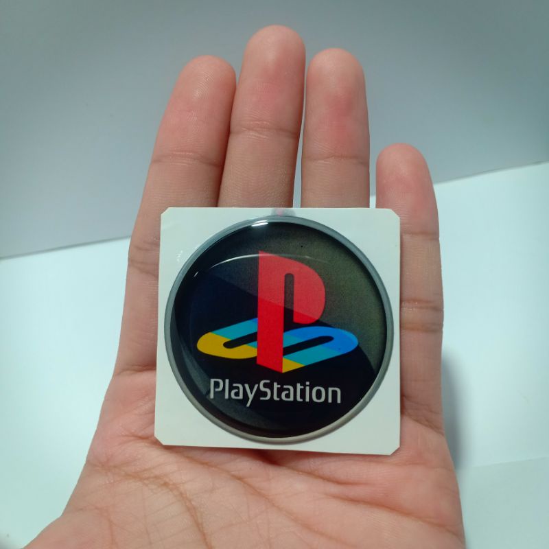Jual Emblem sticker timbul resin lentur logo PlayStation | Shopee Indonesia