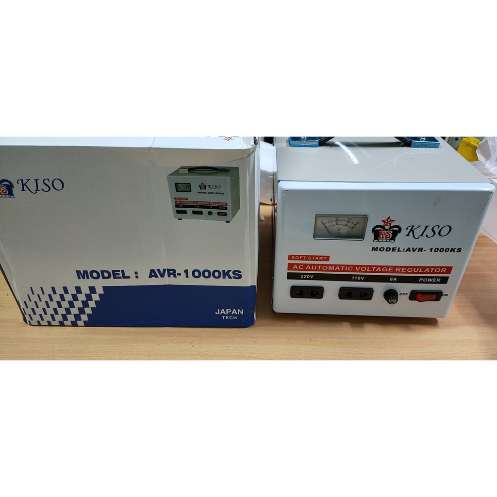 Jual Stabilizer Stavolt Stabiliser KISO LISTRIK SVC 1000N 1000 VA/1000W | Shopee Indonesia