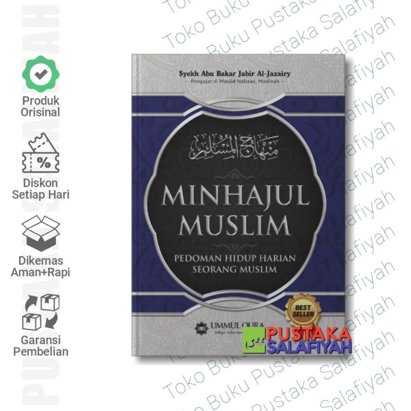 Jual Buku Kitab Minhajul Muslim Pedoman Hidup Harian Seorang Muslim ...