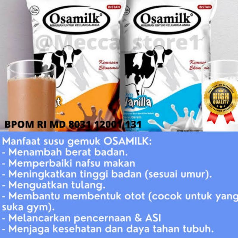 Jual PROMO OSAMILK SUSU PENGGEMUK BADAN ANAK DAN DEWASA | Shopee Indonesia