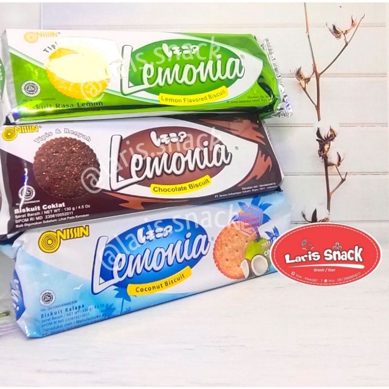 Jual Nissin Lemonia Lemon-Choco-Coconut 130gr | Shopee Indonesia