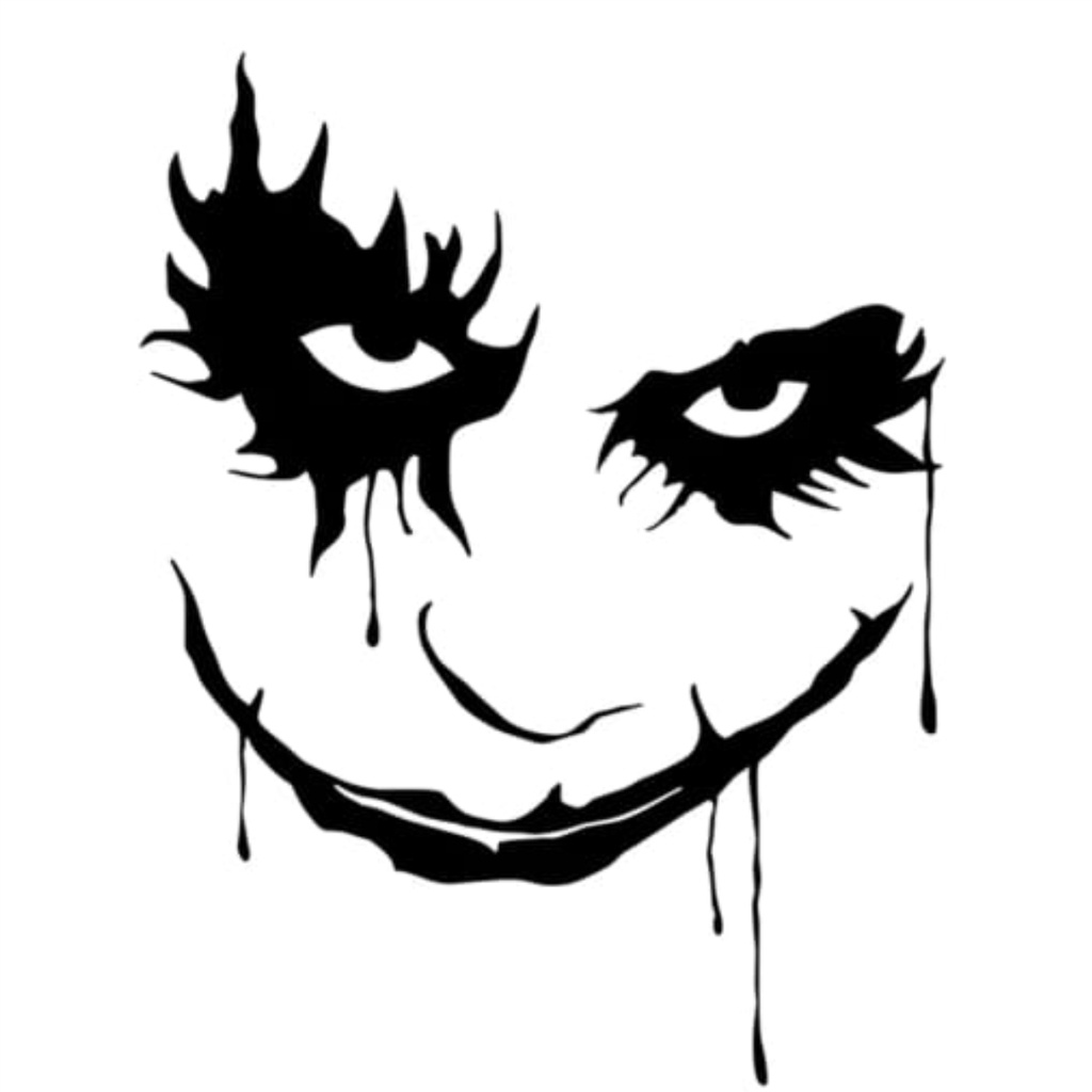 Jual Stiker Joker Decal Motor Mobil Cutting Stiker Joker Timbul ...