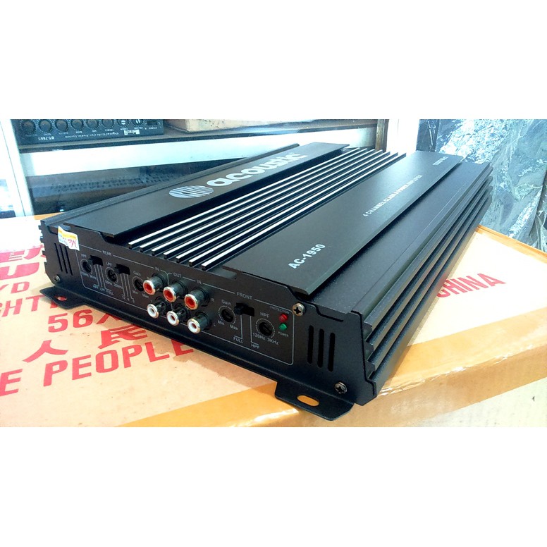 Jual POWER MOBIL 15000W 4CH ACOUSTIC AC 1950 POWER CLASS D SYSTEM ...