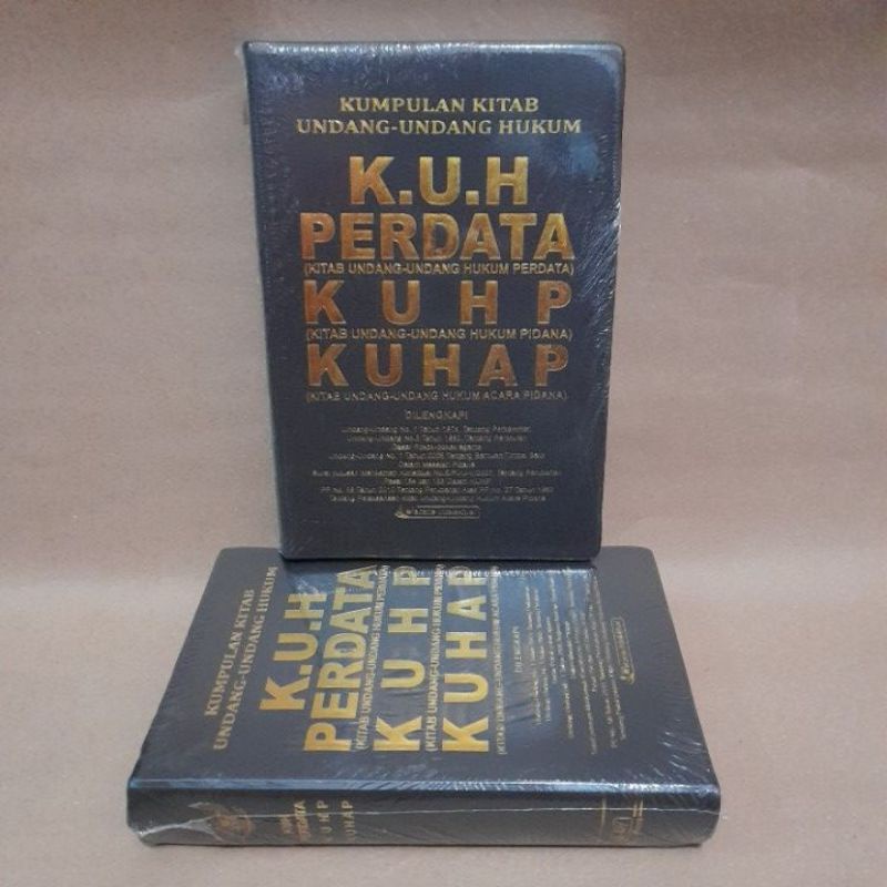 Jual KUMPULAN KITAB UNDANG UNDANG HUKUM KUH PERDATA KUHP KUHAP | Shopee Indonesia