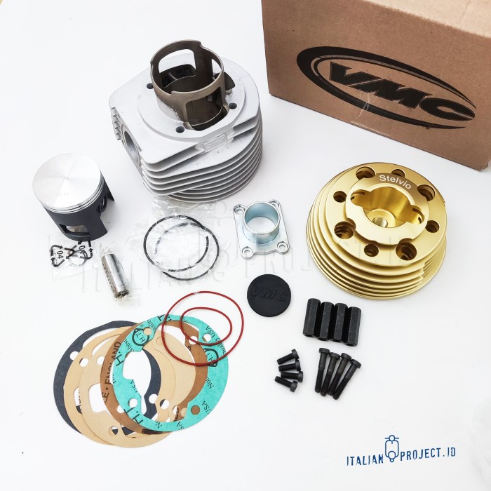 Jual Blok Mesin VMC Stelvio 177cc Vespa Super Sprint PX Exclusive Excel ...