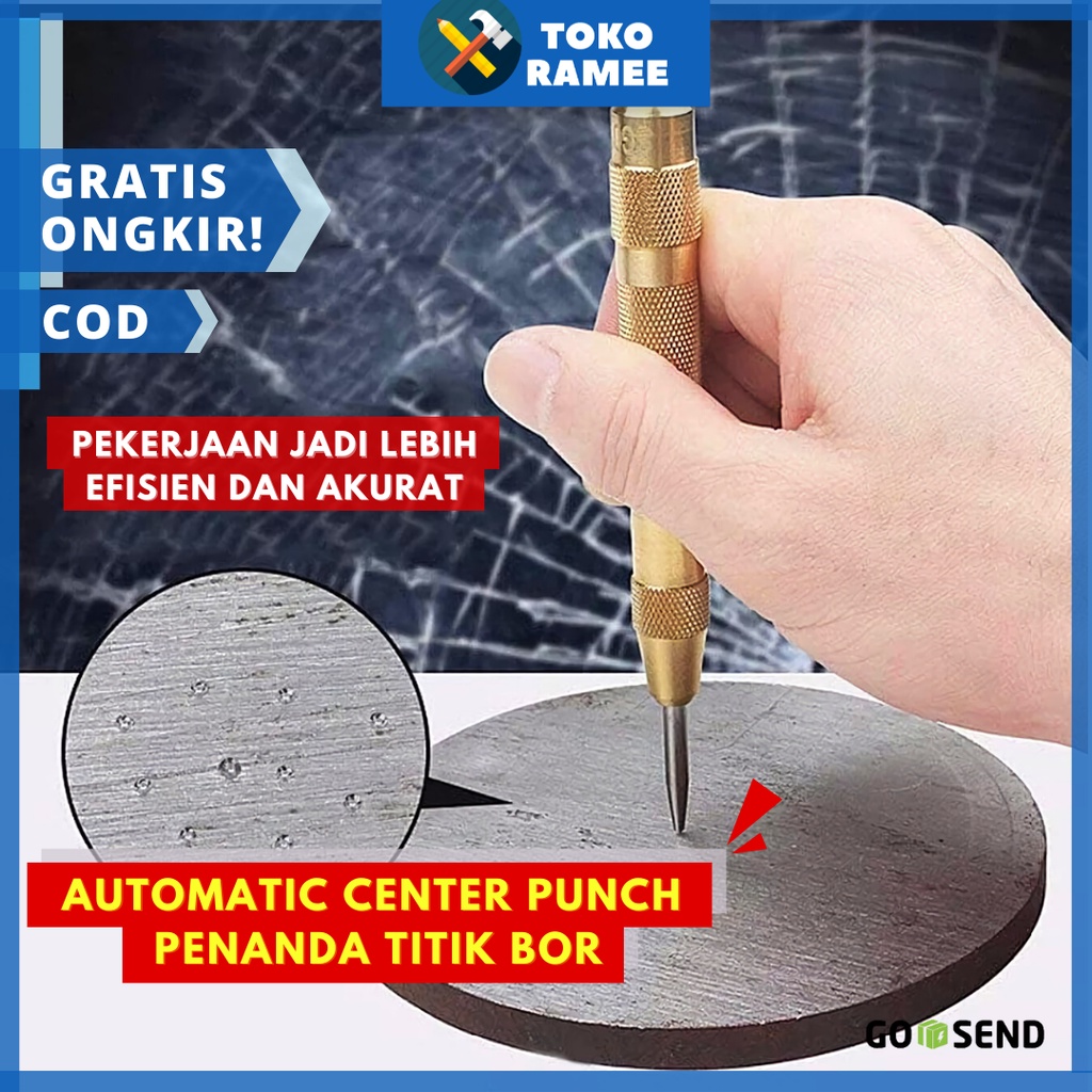 Jual Alat Penanda Titik Bor Otomatis (Dilengkapi dengan Per) / Pensil ...