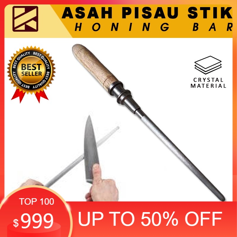 Jual [NEW] Asahan Pisau Kristal HONING BAR Stik Asah Besi Kartel ...