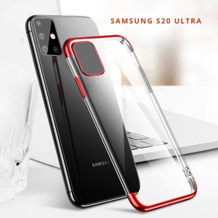 Jual Samsung S20 ULTRA Shiny Electro Plating Clear Chrome (Casing ...