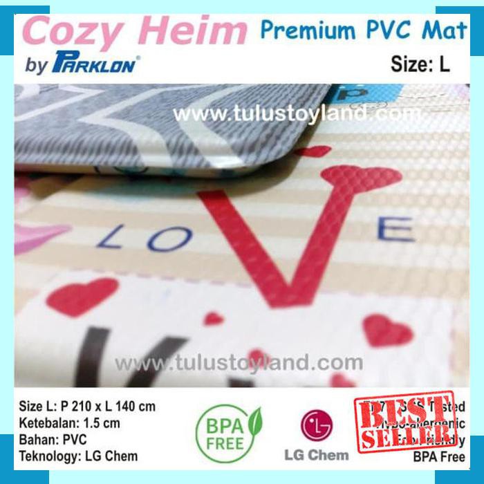Jual Cozy Heim Premium PVC Mat Size L Parklon Playmat - Circle Raum ...