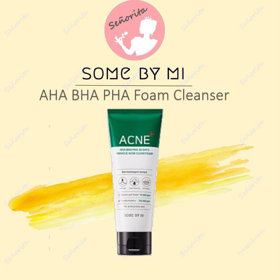 Jual SOME BY MI AHA BHA PHA Foam Cleanser 100ml /Diskon tahun ini | Shopee Indonesia
