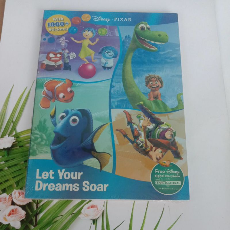 Jual Disney Pixar Let Your Dreams Soar with 1000+ stickrers | Shopee ...