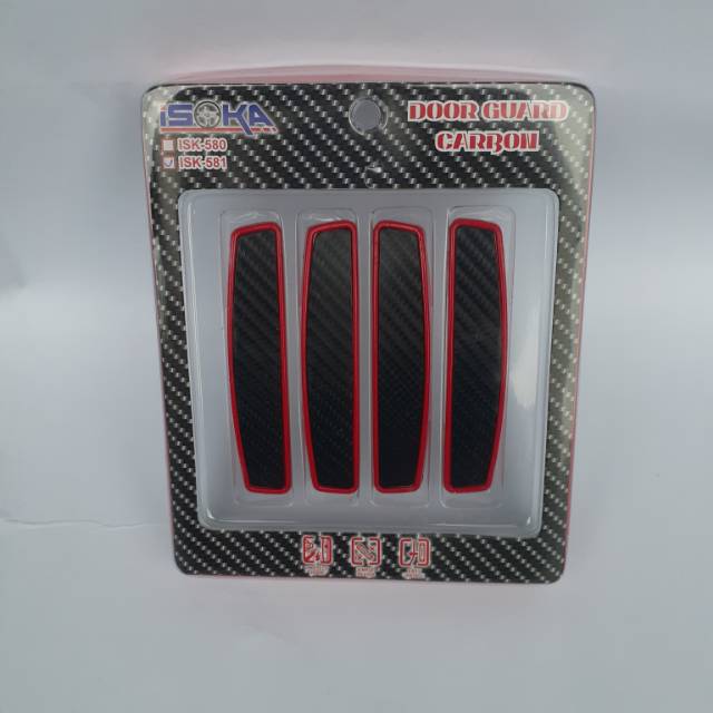 Jual Dor guard universal hitam list merah | Shopee Indonesia