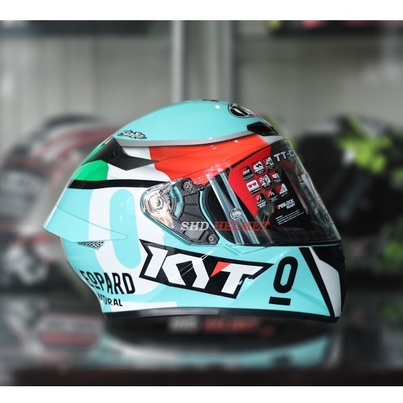 Jual Helm KYT TT Course Dalla Porta Leopard / TTC Dalla Porta / Produk Original KYT | Shopee ...