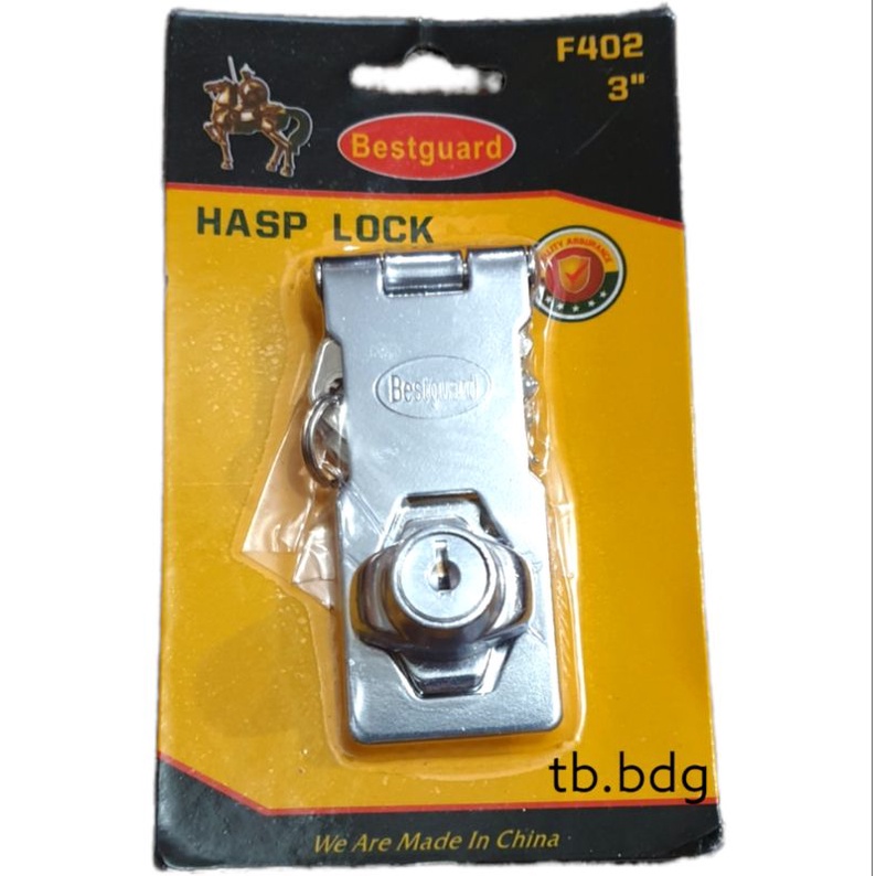 Jual Overval Kunci / Hasp Lock 3" / Overpal Operpal | Shopee Indonesia