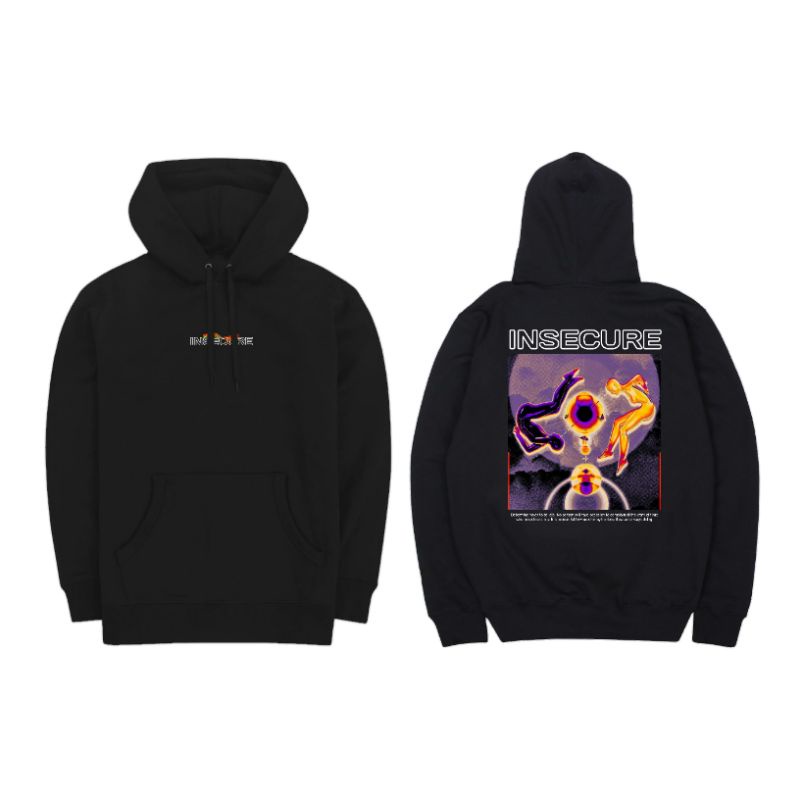Jual Insecure Hood Black | Shopee Indonesia