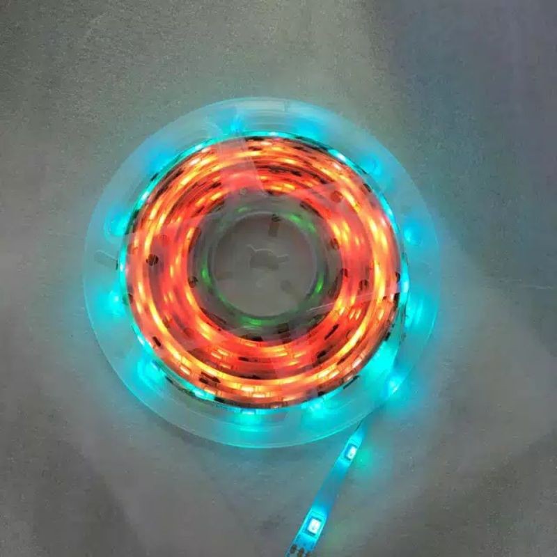 Jual Lampu led strip running rgb 5050Led 12v 24v lampu roll Fleksibel ...