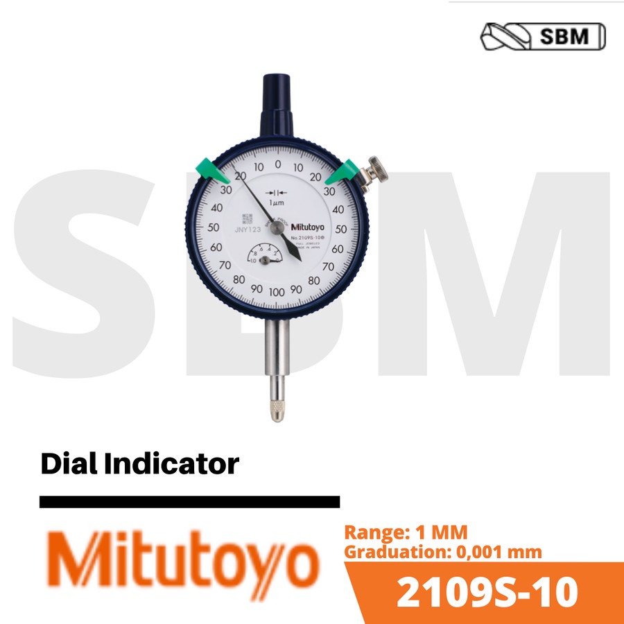 Jual MITUTOYO DIAL INDICATOR 2109A-10 | Shopee Indonesia