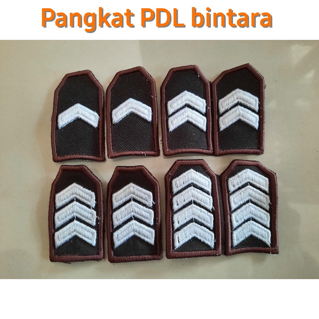 Jual PANGKAT BRIPDA - PANGKAT BRIPTU - PANGKAT BRIGADIR - PANGKAT ...