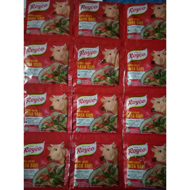 Jual ROYCO RASA SAPI 9g isi (12 sachet) | Shopee Indonesia