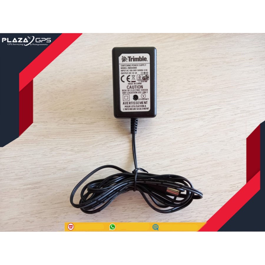 Jual Charger GPS Trimble Juno SB SC SD SA Juno 3B 3D 5V 3A | Shopee ...