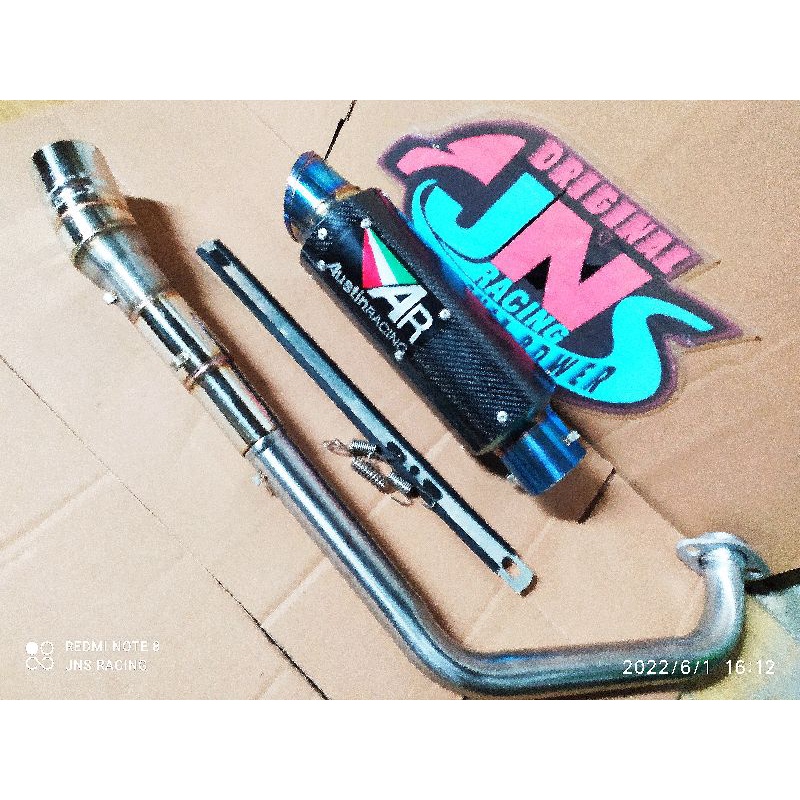 Jual KNALPOT AUSTIN RACING KOLONG UNDERBELLY R15 V2 V3 GXS R150 CBR150R ...