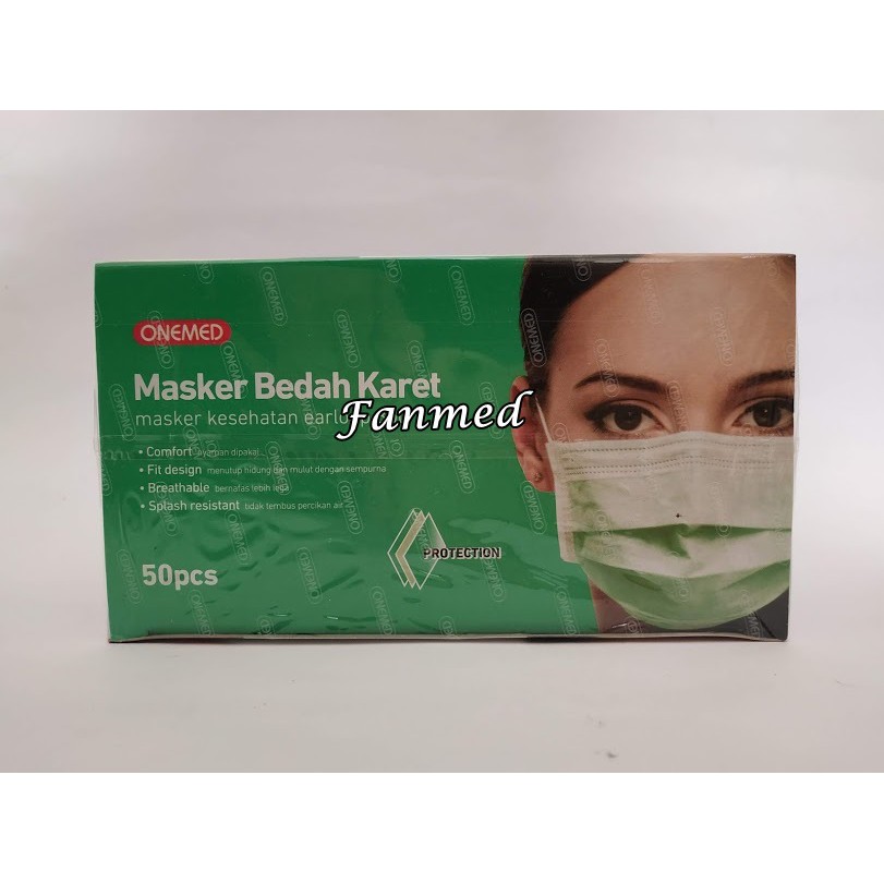Jual asker Debu Masker Karet Earloop Kuping Telingga Cantolan Onemed ...