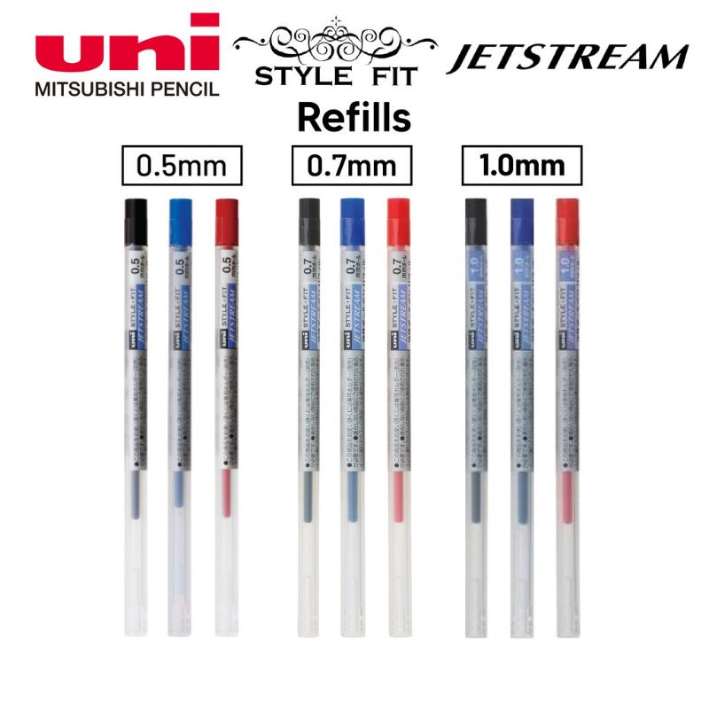 Jual Uni Style Fit Jetstream Refill SXR-89 Refill Pulpen Suka-Suka ...