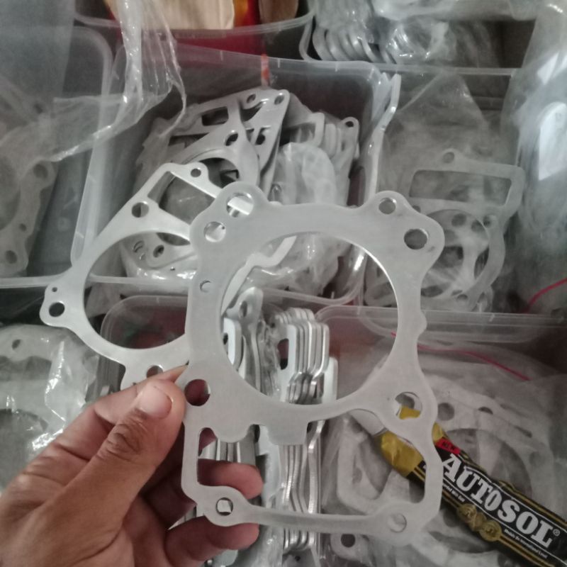 Jual gasket packing Block cb150r new facelite pack cb K56 1mm packing ...