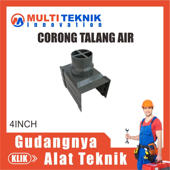 Jual Corong Talang Air Plastik Pvc Kotak 4 inch MT572 | Shopee Indonesia