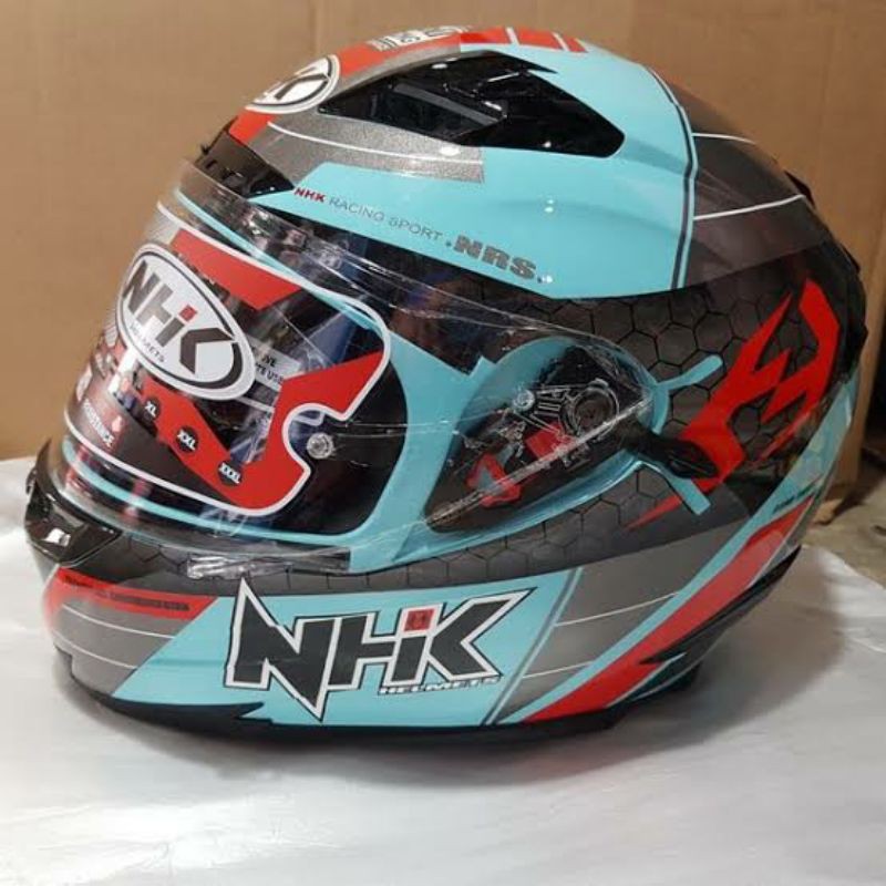 Jual Nhk Rx 9 Se Navy 2 visor | Shopee Indonesia